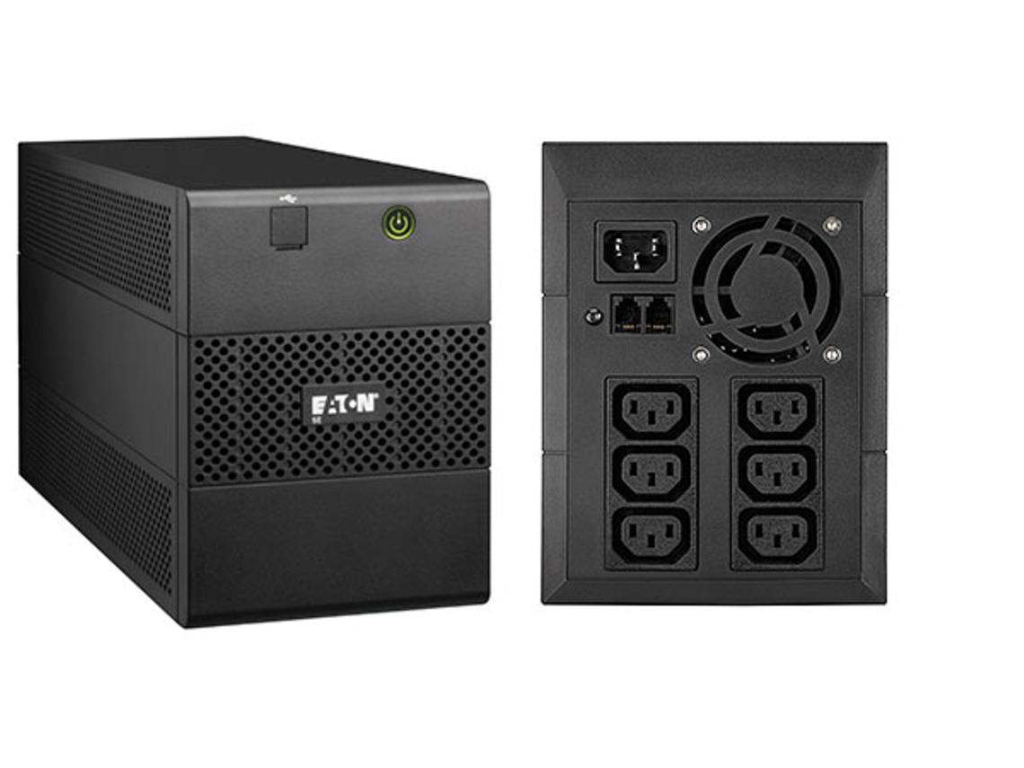 Ups Eaton 5E1100iUSB Linha interativa 1100VA 6AC outlets Torre | Worten.pt