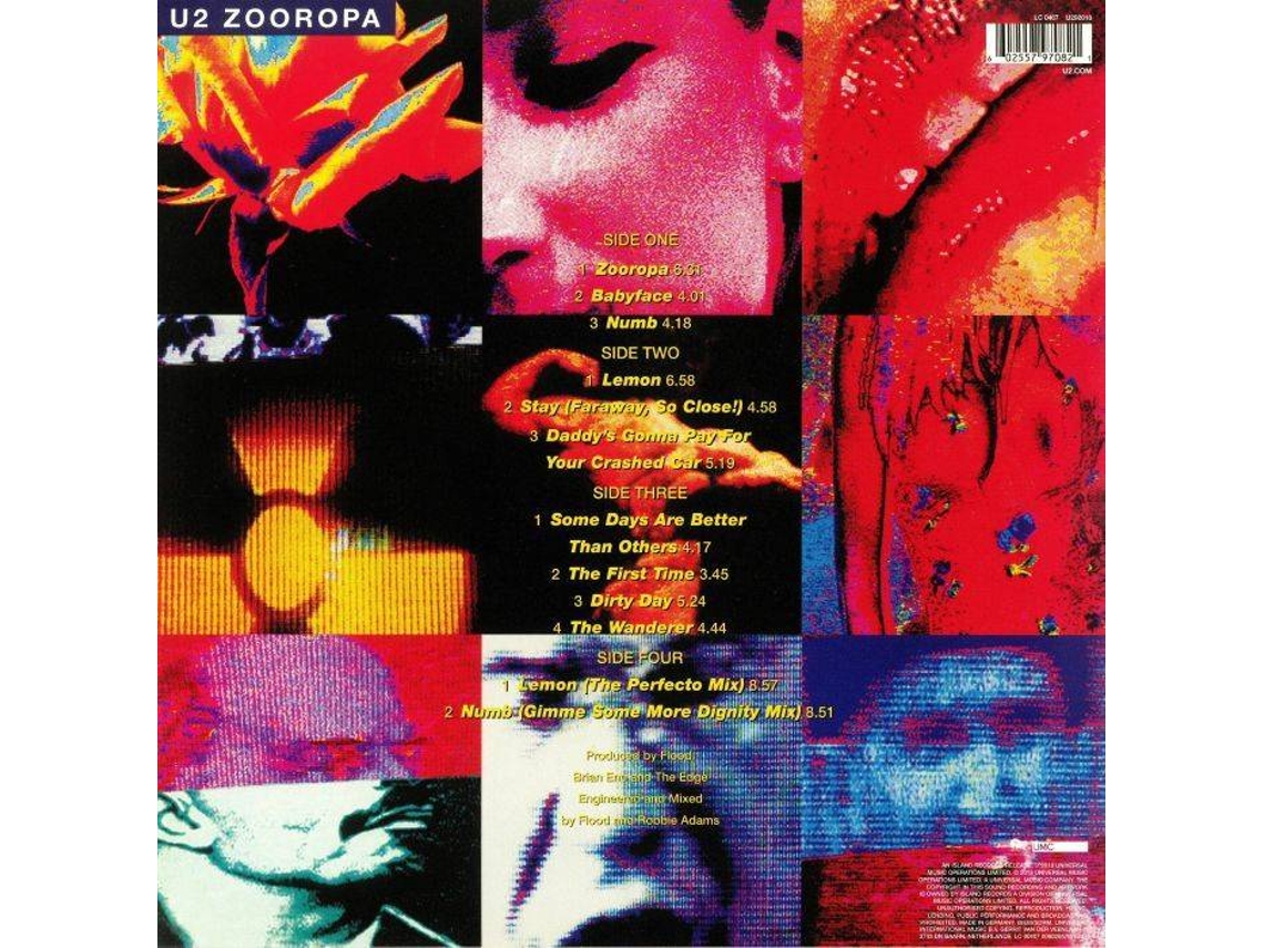 Vinil LP U2 - Zooropa | Worten.pt