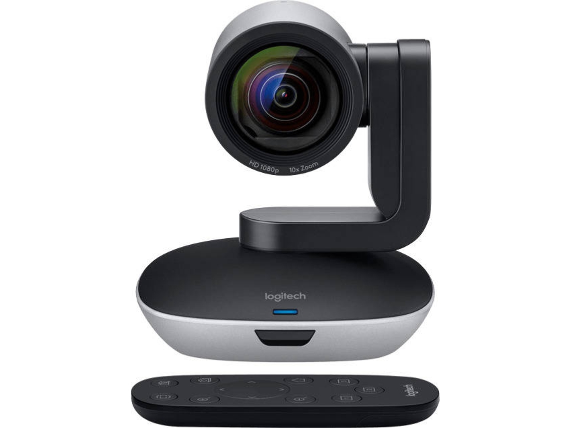 Webcam Profissional LOGITECH PTZ Pro (1080 p - Microfone Incorporado ...