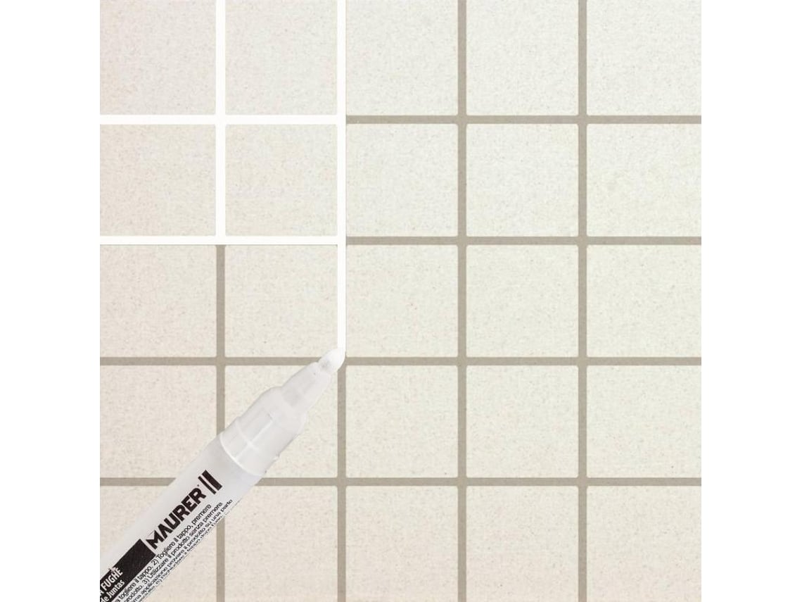 Marcador / rotulador blanqueador para juntas color blanco | Worten.pt
