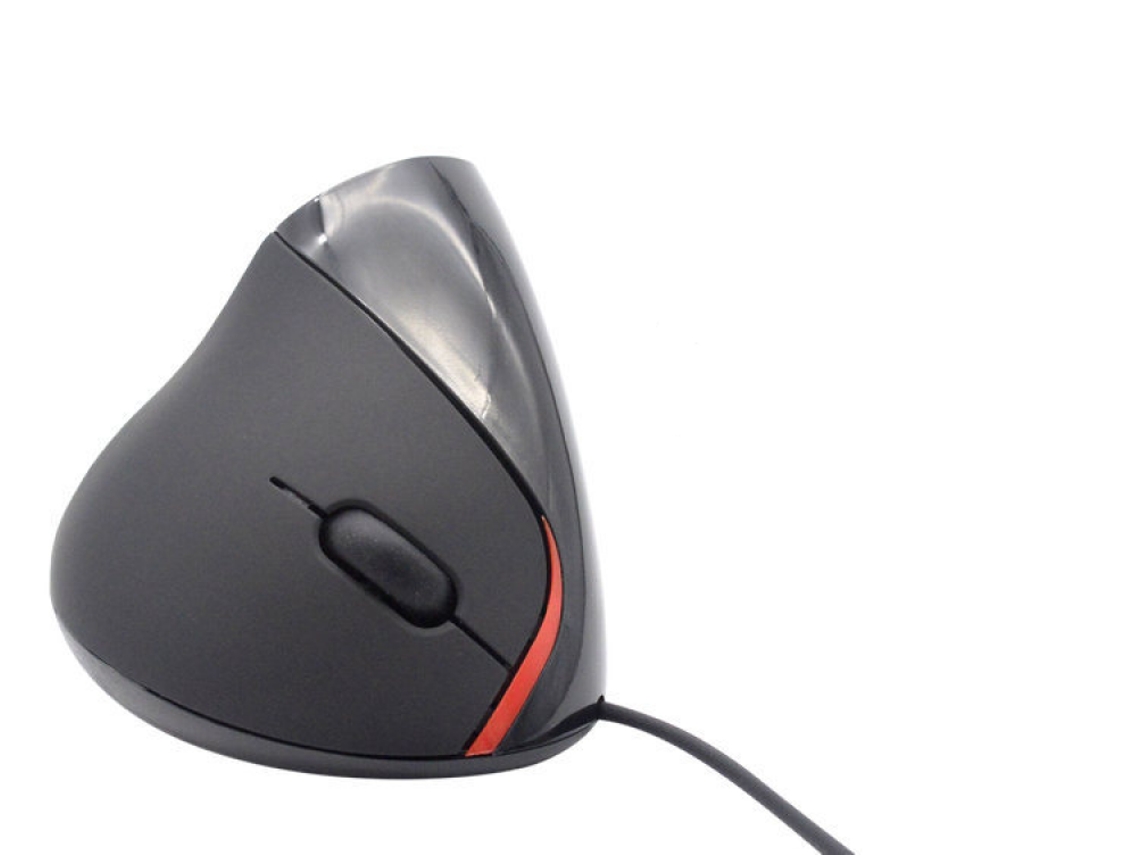 Novo Mouse Ergonômico Vertical Com Fio Usb Mouse De Pulso Vertical 5 ...