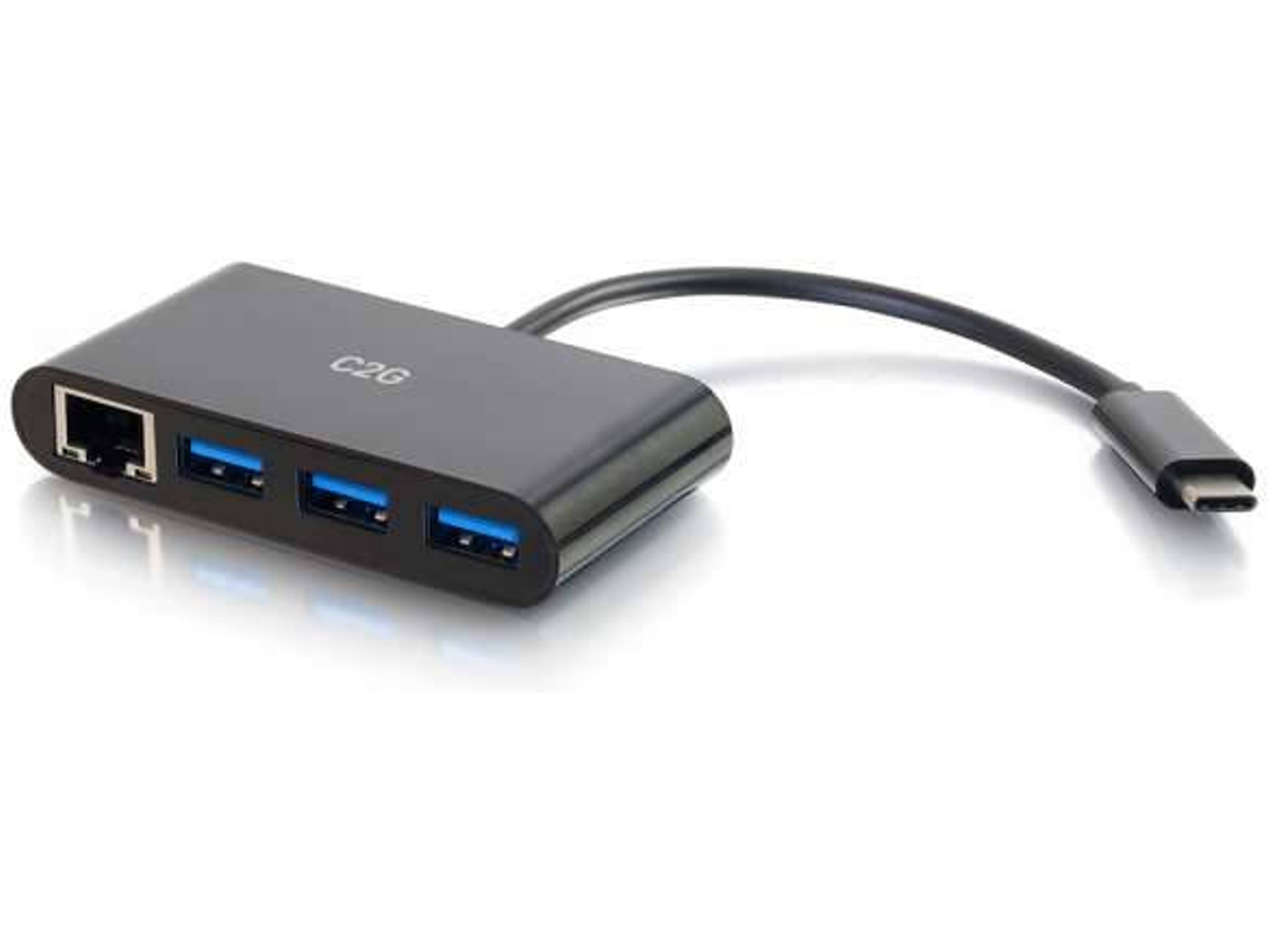 Hub C2G 82406 (USB-C - USB 3.0) | Worten.pt
