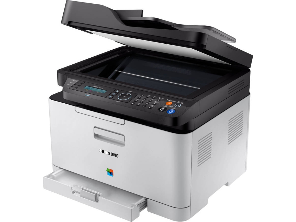 Impressora SAMSUNG Xpress SL-C480FN (Multifunções - Laser Cores - Wi-Fi ...