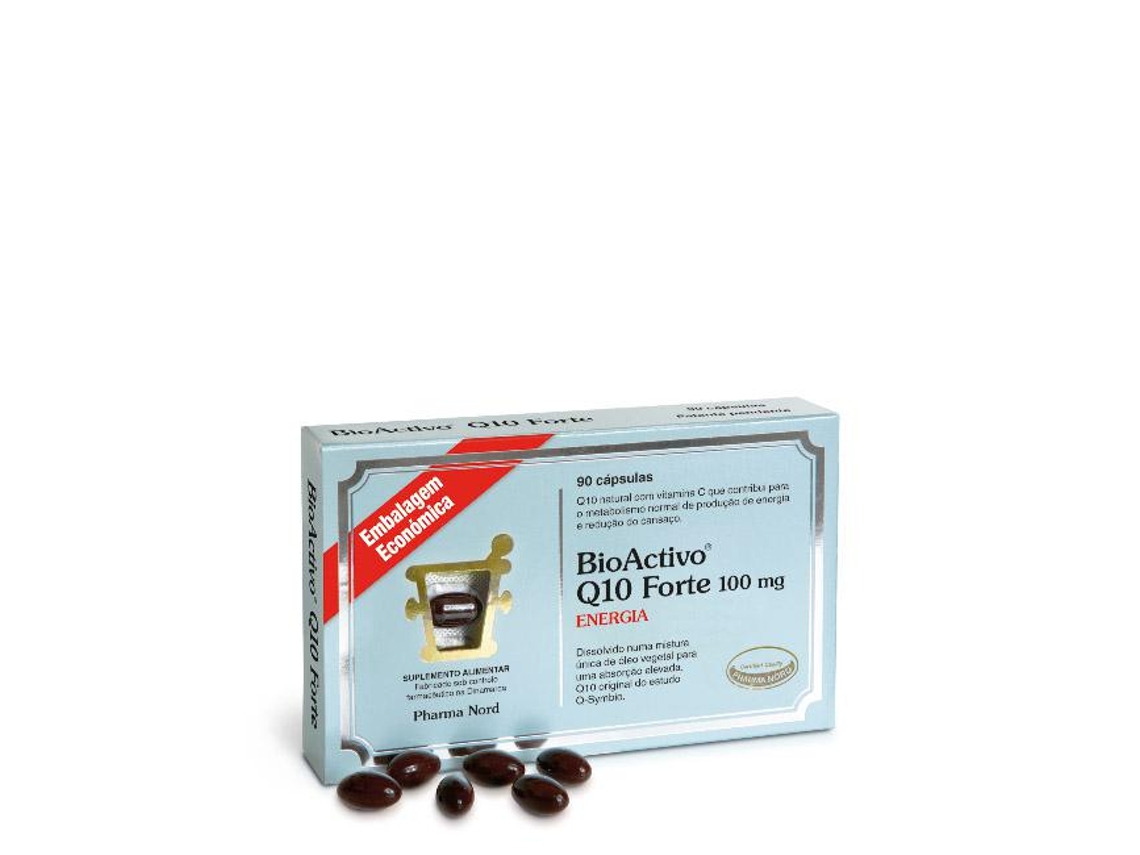 Suplemento Alimentar BioActivo Q10 Forte 100mg Comprimidos 90un ...