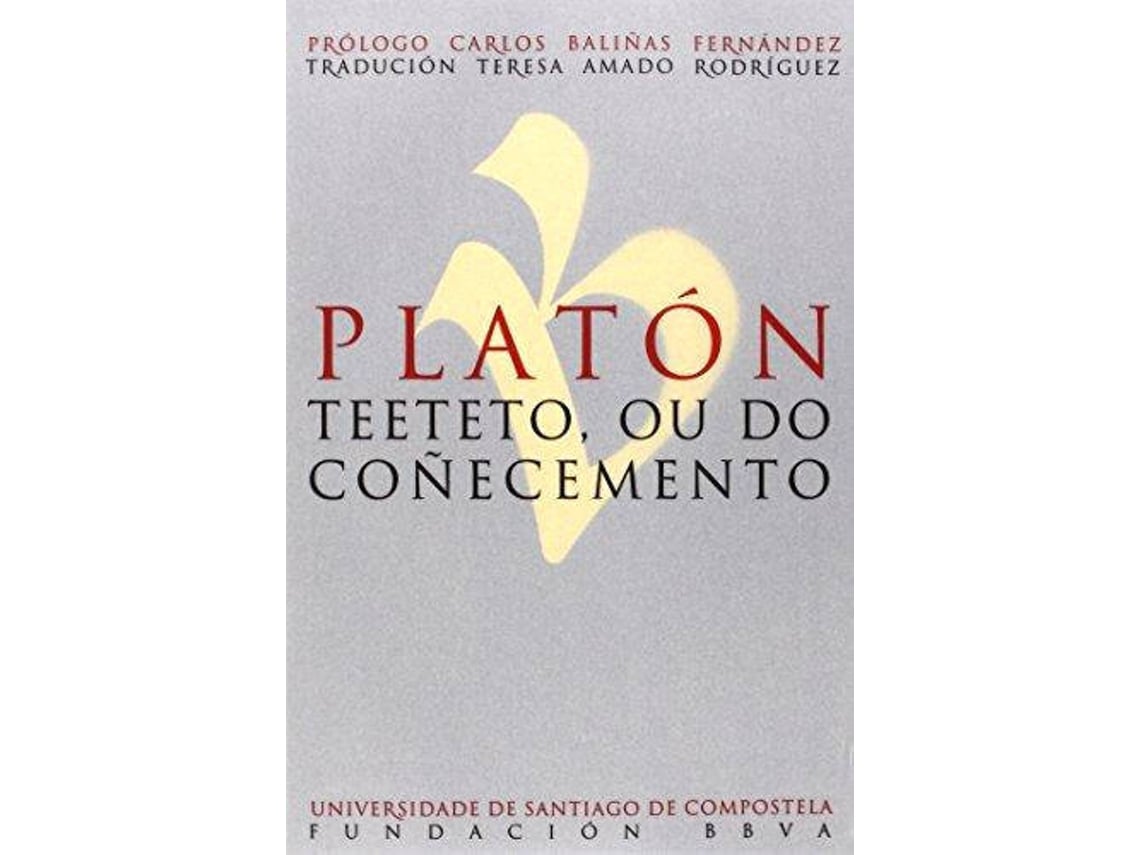 Livro Teeteto Ou Do Coñecemento (Platon) de Platon (Galego) | Worten.pt