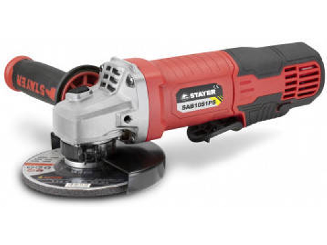 Rebarbadora Angular Elétrica 125 Mm 1050W Sab 1051 Ps STAYER | Worten.pt