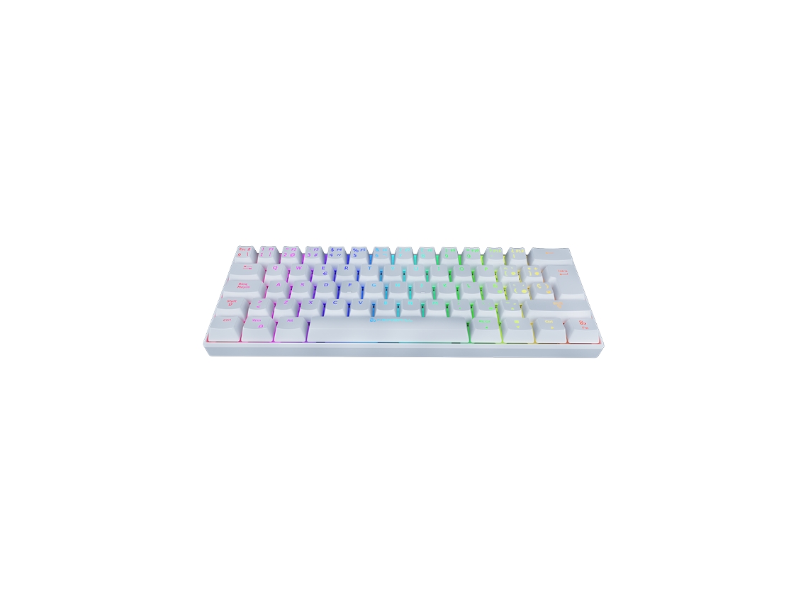Teclado Gaming NEWSKILL Pyros ivory RGB | Macros | Antighosting ...