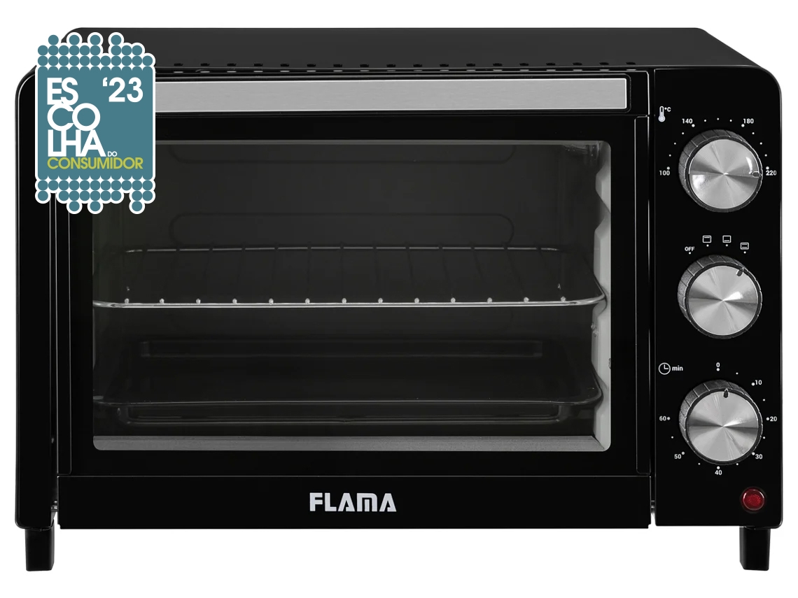 Mini-forno FLAMA 1518FL (Capacidade: 18 L - 1200 W) | Worten.pt