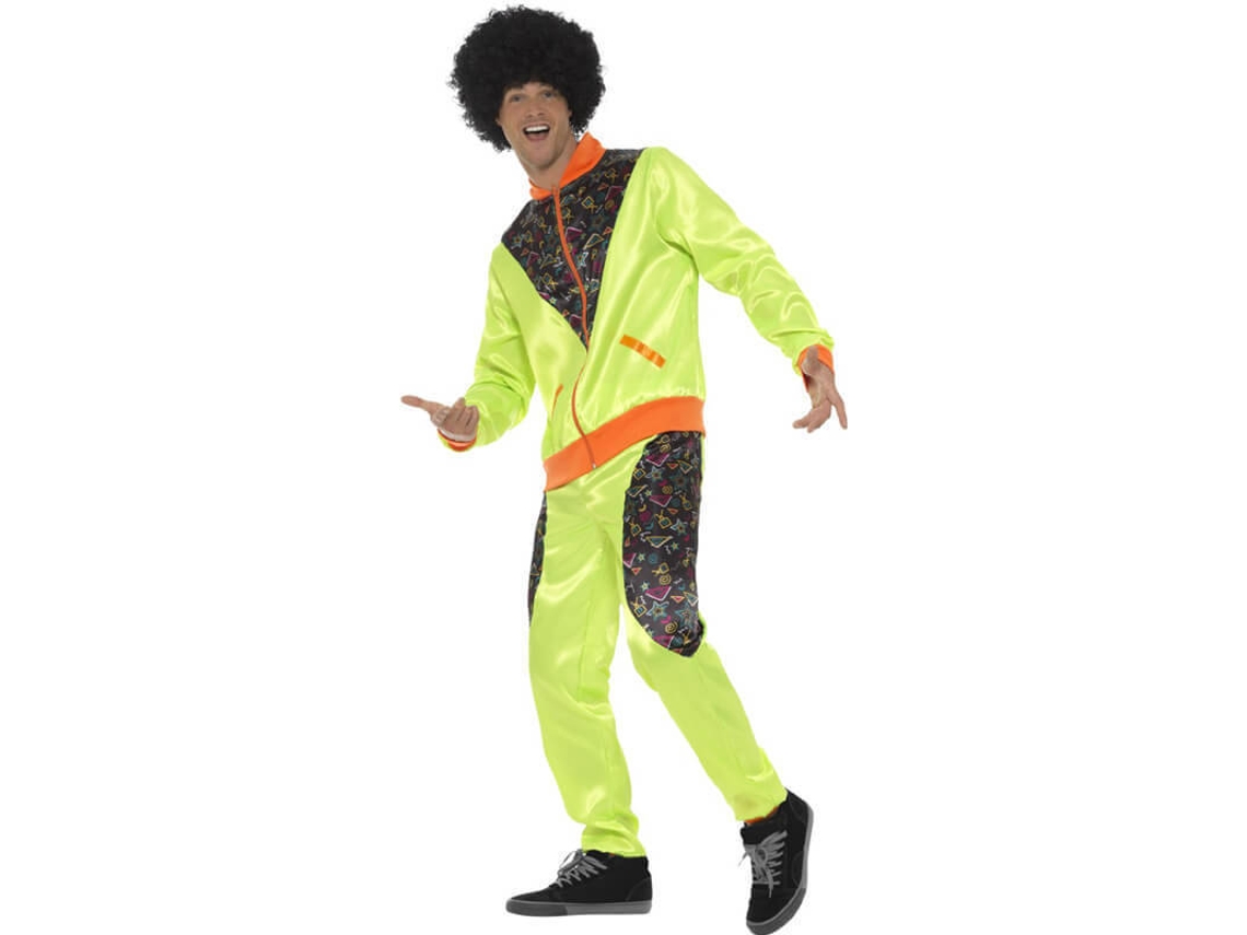 Fato de Homem DISFRAZZES Fato De Treino Retro Neón (Tam: L) | Worten.pt