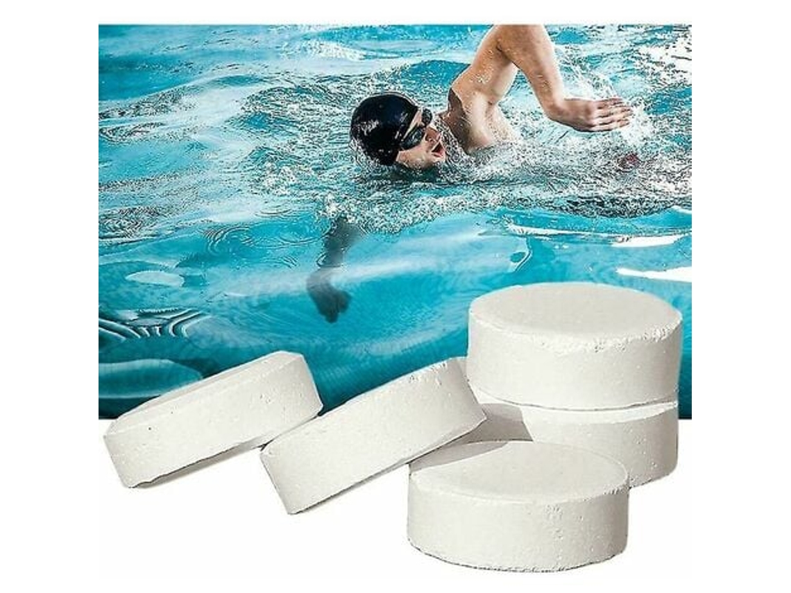 50 Pastilhas Multifuncionais de Cloro Pastilhas de Desinfecção ...