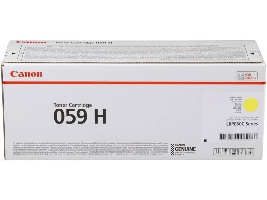 Tinteiro CANON XL 059 H Amarelo | Worten.pt