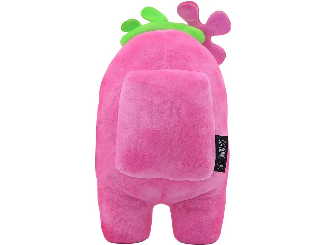 Peluche TOIKIDO Ofical Famosa Among US Flower Pin Pink Plush 3cm ...