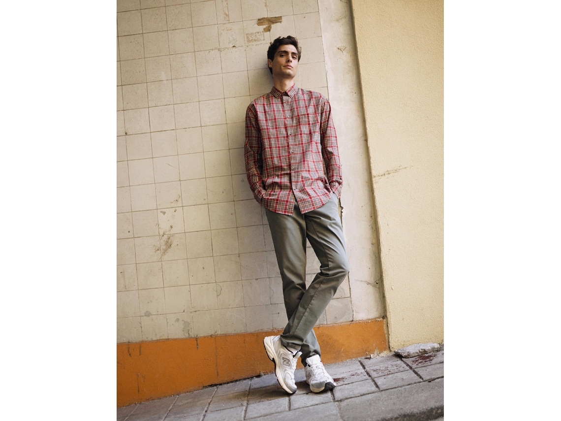 Camisa de Flanela Xadrez Homem Multicor (S) | Worten.pt