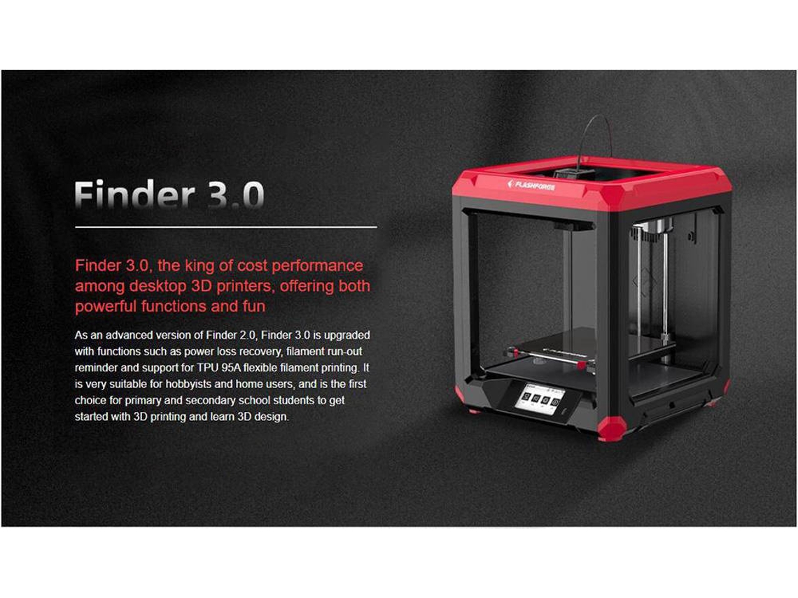 Impressora 3D FLASHFORGE Finder 3 | Worten.pt