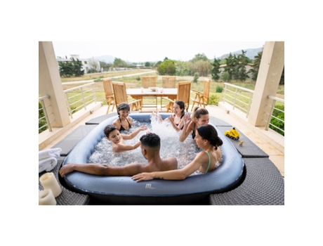 Jacuzzi Insuflável CONCEPT U Ibiza 6 lugares quadrado (185x68 cm ...