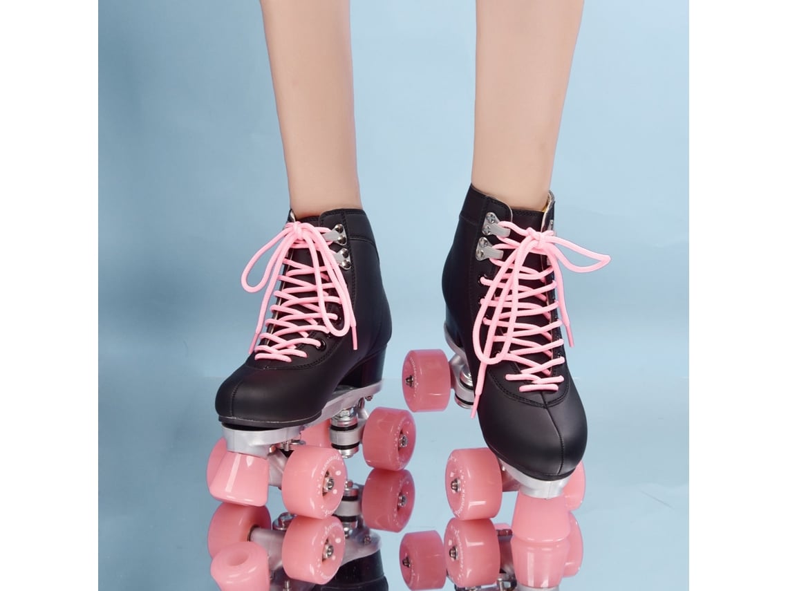 Patins de 4 Rodas SLOWMOOSE (Rosa - Preto - 8,5) | Worten.pt
