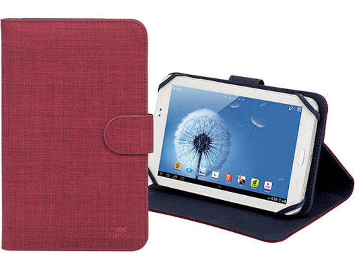 Capa Tablet Universal 7'' RIVACASE 3312 Vermelho | Worten.pt