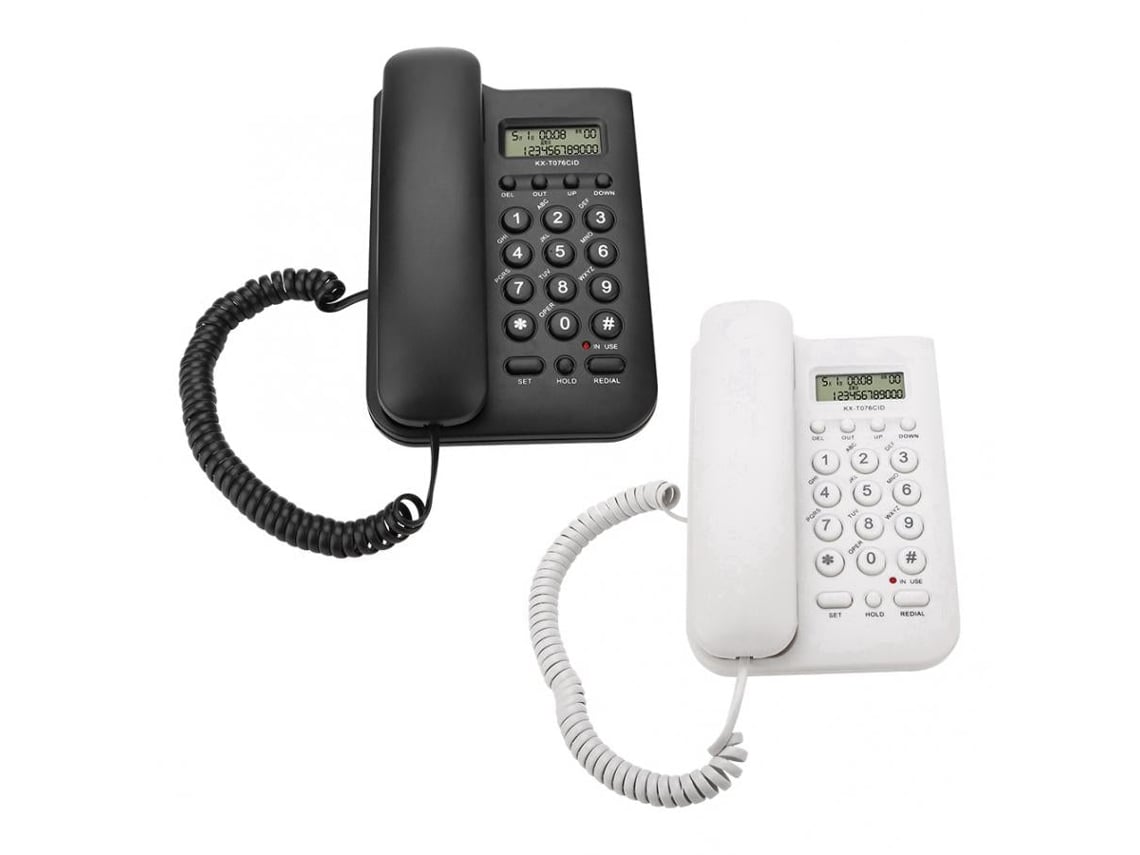 Telefone Fixo com Fios SLOWMOOSE Preto | Worten.pt