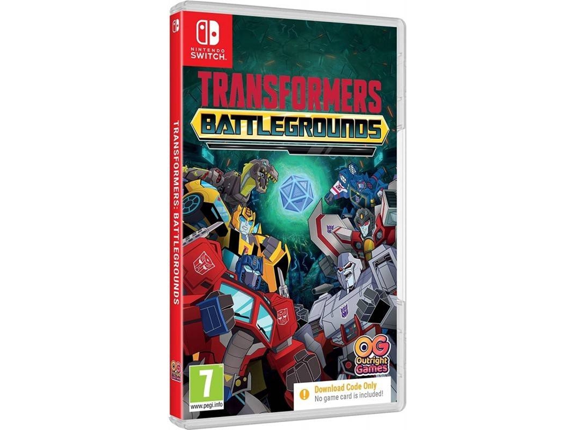 Jogo Nintendo Switch Transformers: Battlegrounds (Código de Descarga na ...