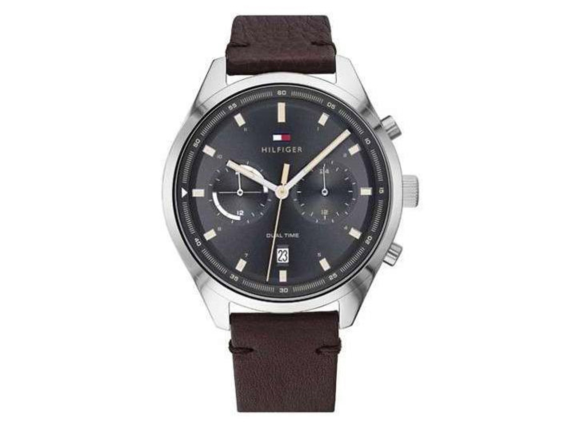 Relógio TOMMY HILFIGER Homem (Pele - Castanho) | Worten.pt