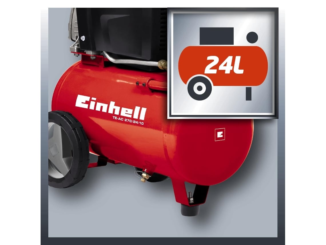 Compressor EINHELL TE-AC 270/24/10 | Worten.pt
