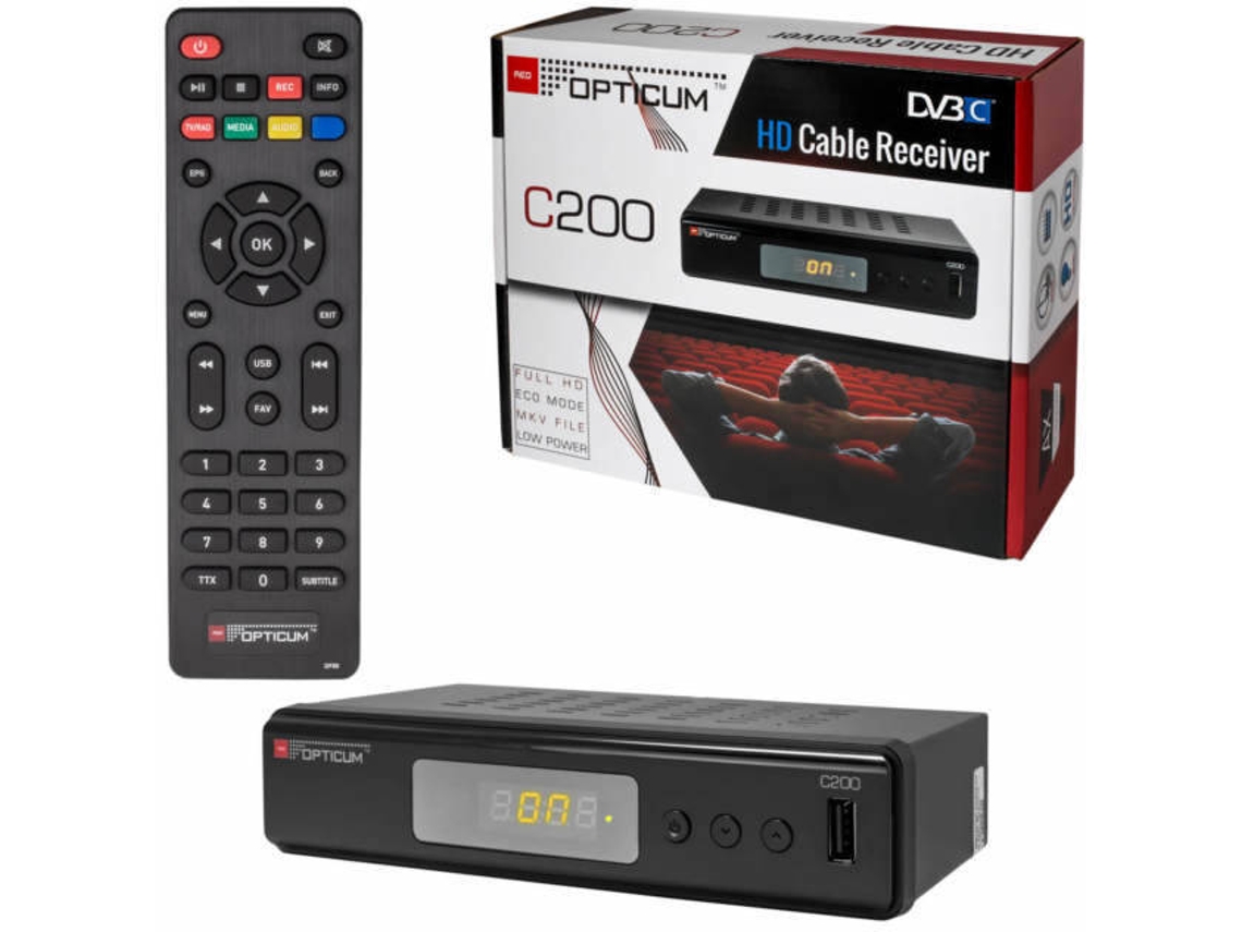 Receptor TV Cabo OPTICUM C200 | Worten.pt