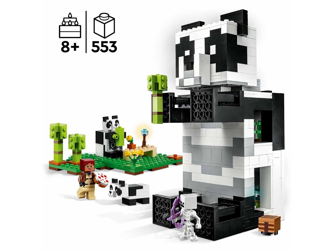 LEGO Minecraft: El Refugo-Panda 21245 (Idade Mínima Recomendada: 8 anos ...