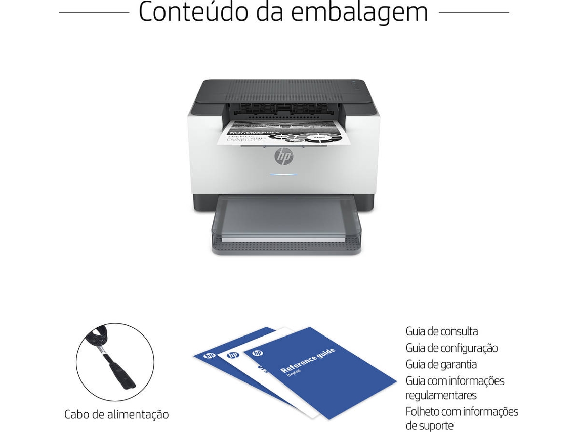 Impressora HP LaserJet M209dw (Laser Mono - Wi-Fi) | Worten.pt