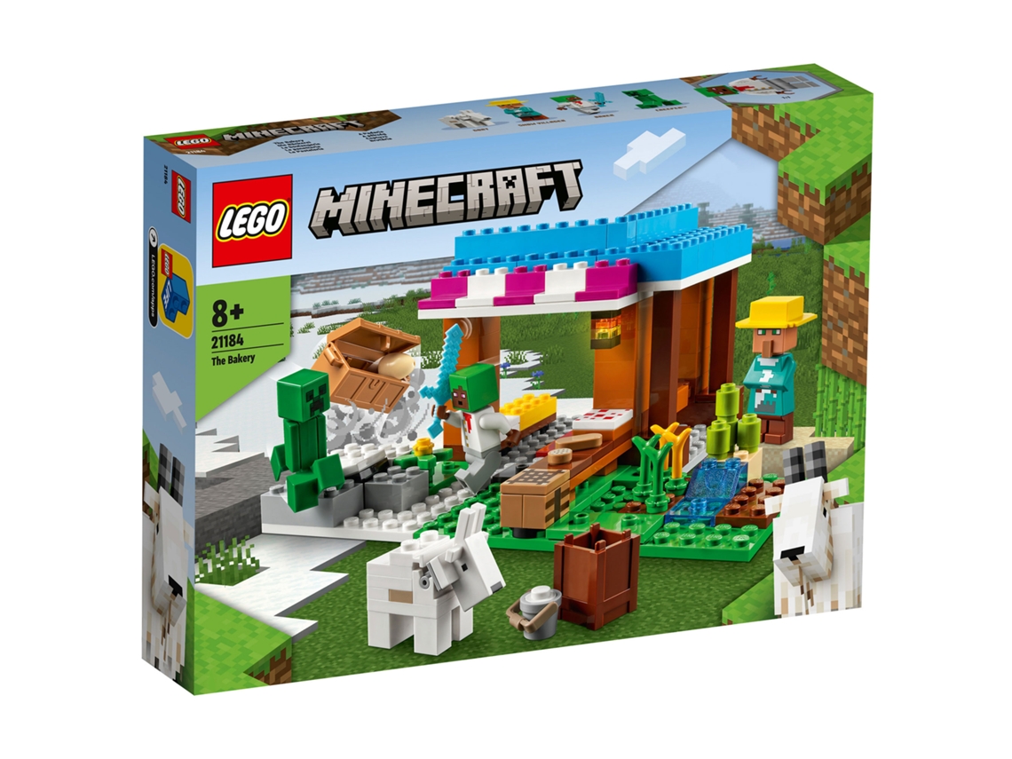 LEGO Minecraft A Padaria 21184 (Idade Mínima: 8 Anos - 154 Peças ...