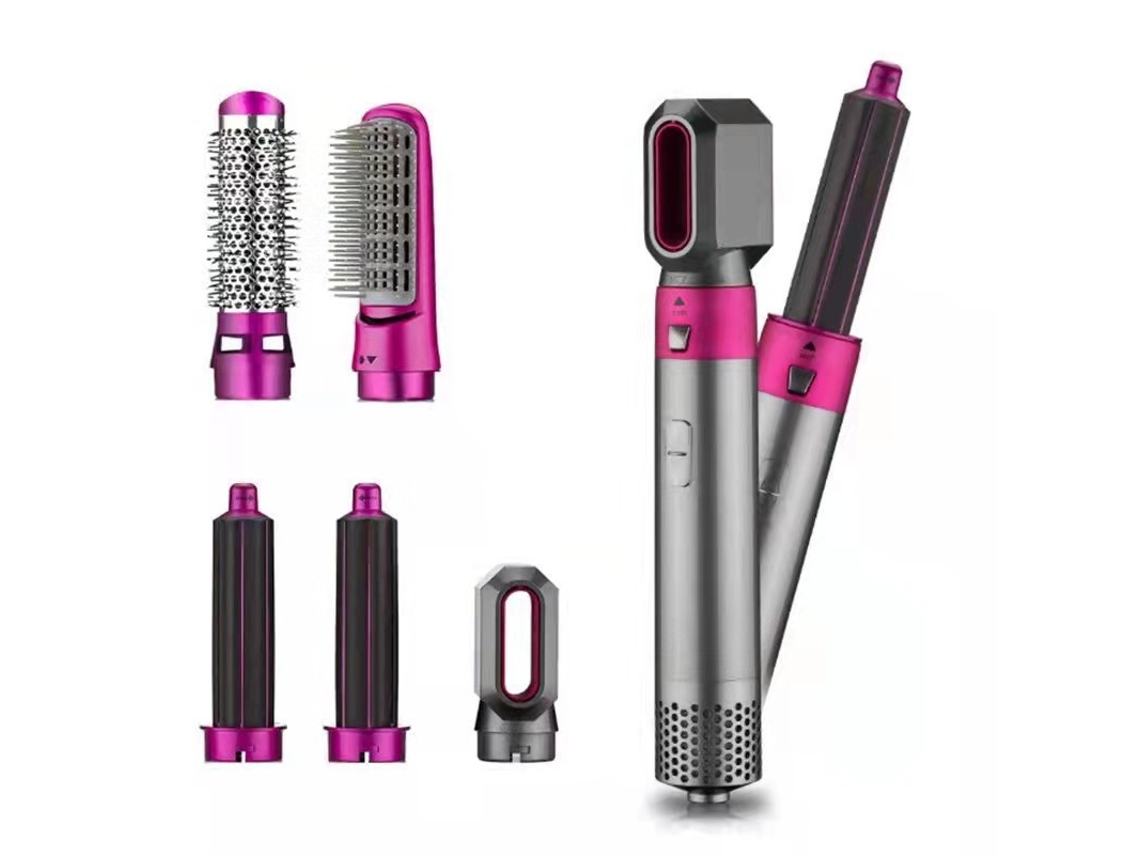 Secador de Cabelo ZXXI Tipo Pente de Ar Quente Cinco em Um com Estilo ...