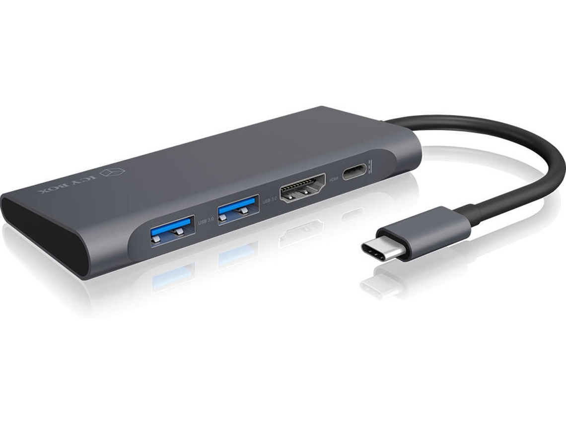 Hub ICY BOX IB-DK4022-CPD (USB 3.0) | Worten.pt