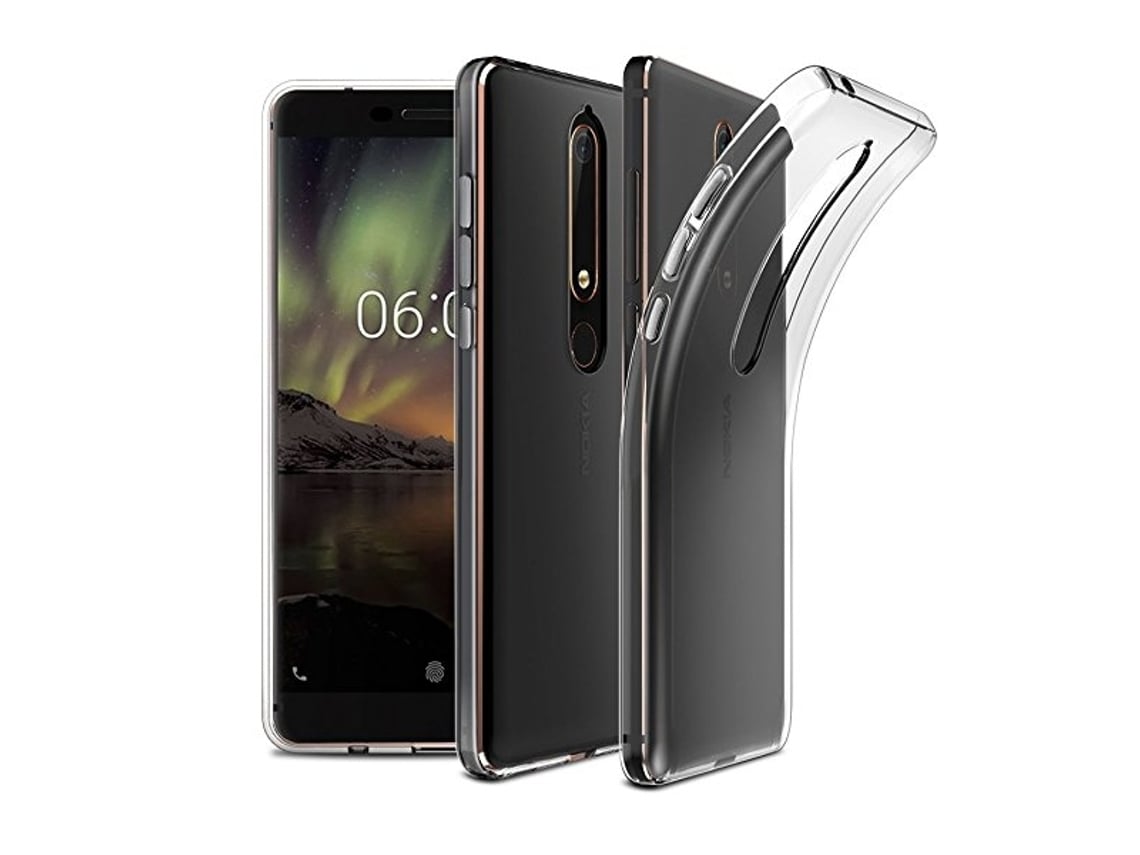 Capa Nokia 6 2018 Gel Transparente | Worten.pt