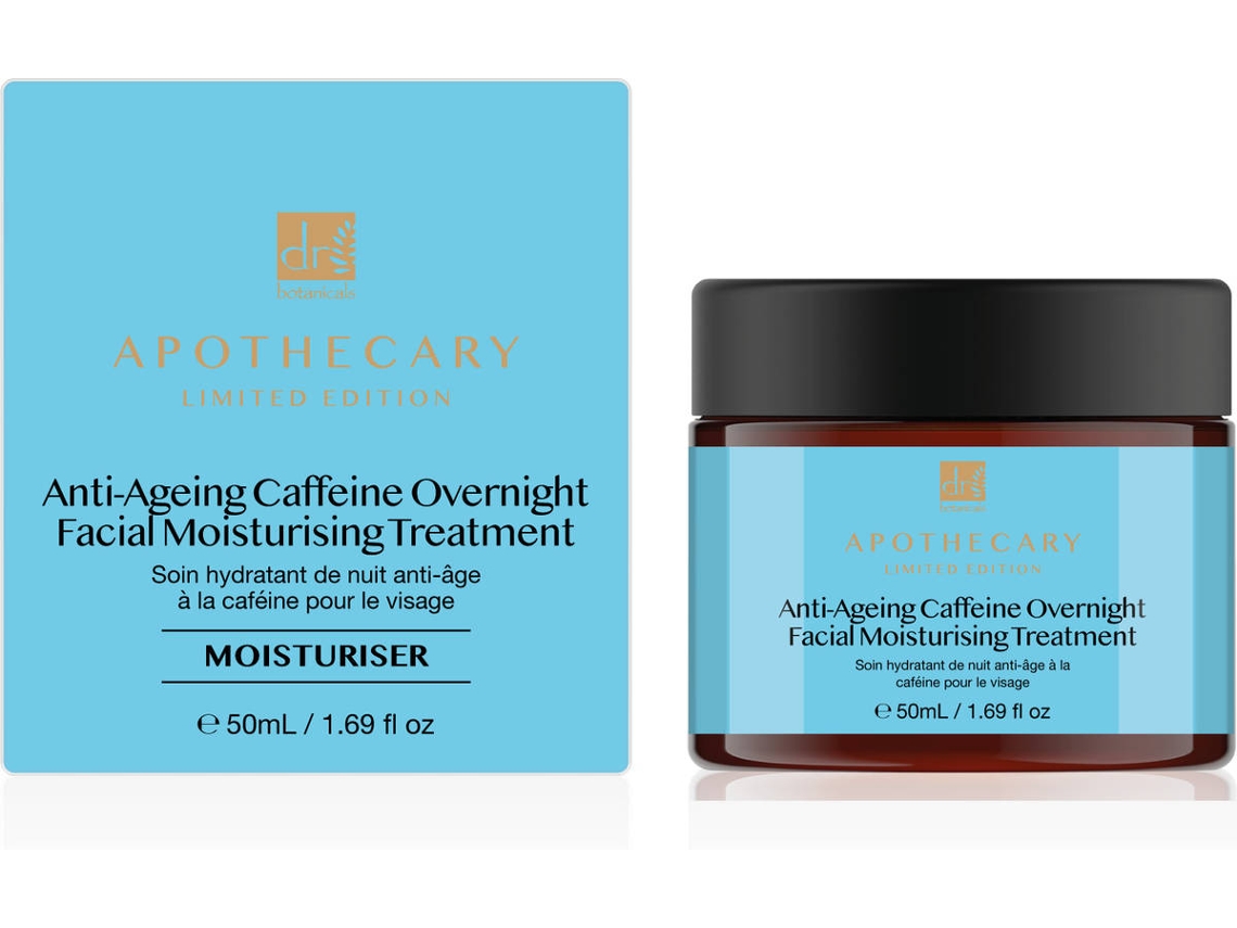 Creme de Rosto DR BOTANICALS Anti-Ageing Caffine Overnight Facial ... Creme de Rosto DR BOTANICALS Anti-Ageing Caffine Overnight Facial ...