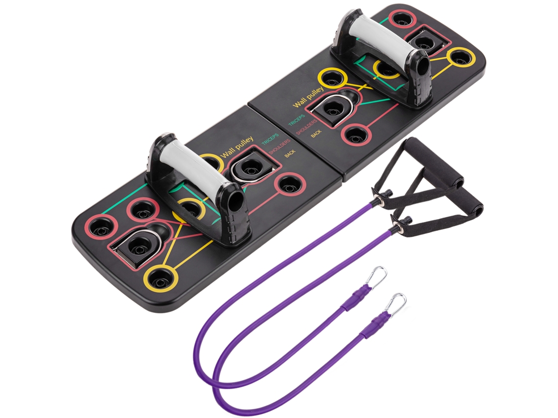 Placa De Treinamento Dobrável para Exercícios Musculares 14 Em 1 ...