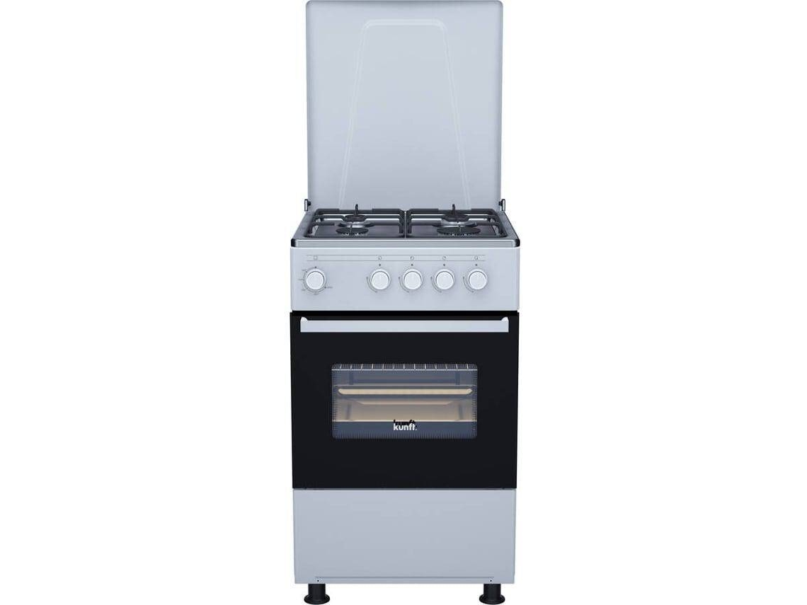 Fogão KUNFT KGS4504/1 WH (Outlet Grade B - 50 L - Gás Natural - Branco ...