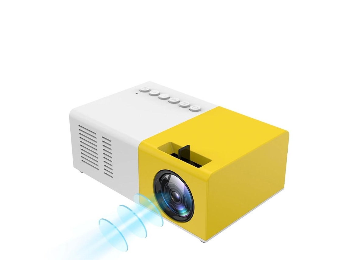 Mini Projetor SLOWMOOSE Amarelo (Plugue NÓS) | Worten.pt