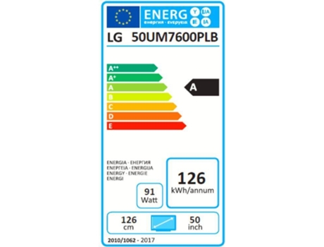 TV LG 50UM7600 (Outlet Grade A - LED - 50'' - 127 cm - 4K Ultra HD ...