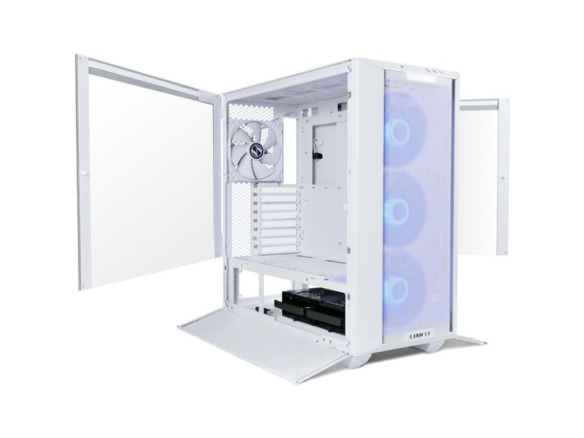 Caixa para PC de torre média e-atx com painel de vidro LIAN-LI Lancool ...