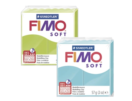 Massa Modelar Fimo Suave 56G Preto Pérola | Worten.pt