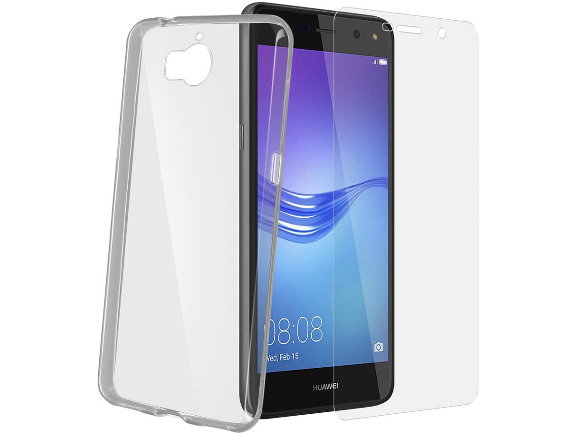Capa Huawei Y6 2017 AVIZAR PACK-360-Y617 Transparente | Worten.pt