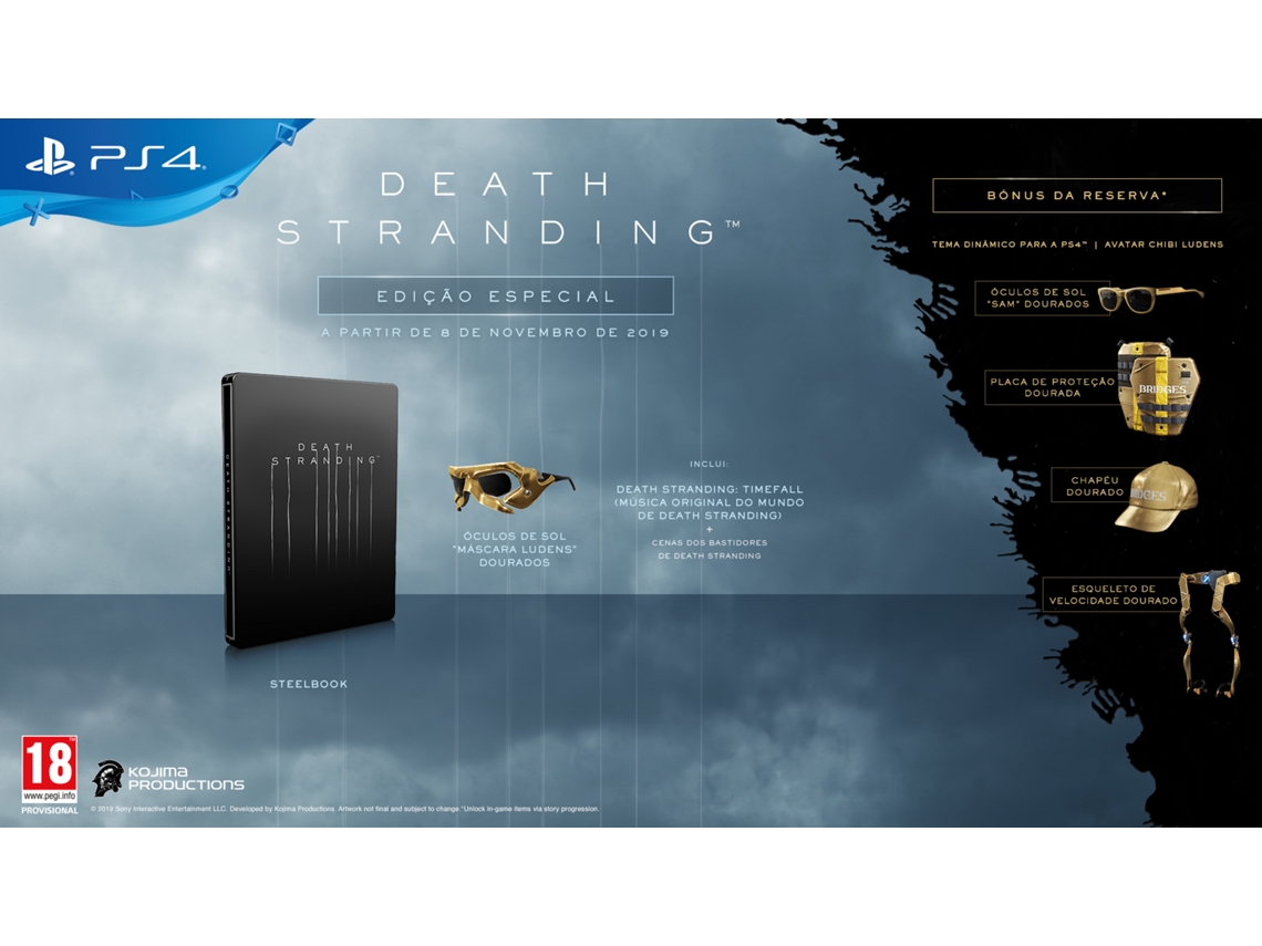 Jogo PS4 Death Strading (Special Edition) | Worten.pt