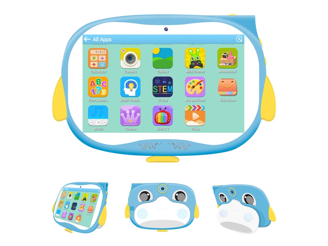 Tablet VANWIN K10 Penguin Kids Smart (Android 12.0 - 2GB RAM+32GB ROM ...