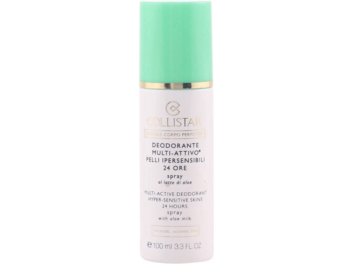 Desodorizante COLLISTAR Corpo Perfeito Hyper Sensitivo Spray (100 ml ...