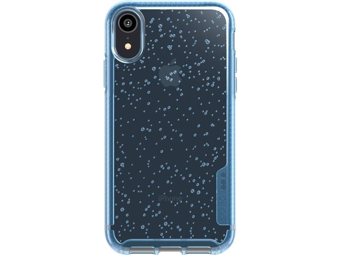 Capa iPhone XR TECH21 Pure Soda Azul | Worten.pt