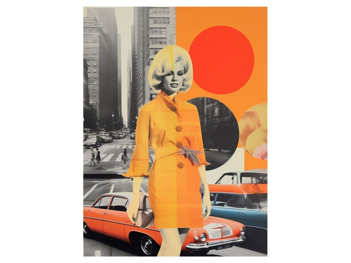 Cartaz HARTMAN 60'S Collages 01 | Worten.pt