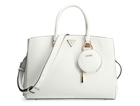 Mala GUESS Couro Mulher (Branco) | Worten.pt