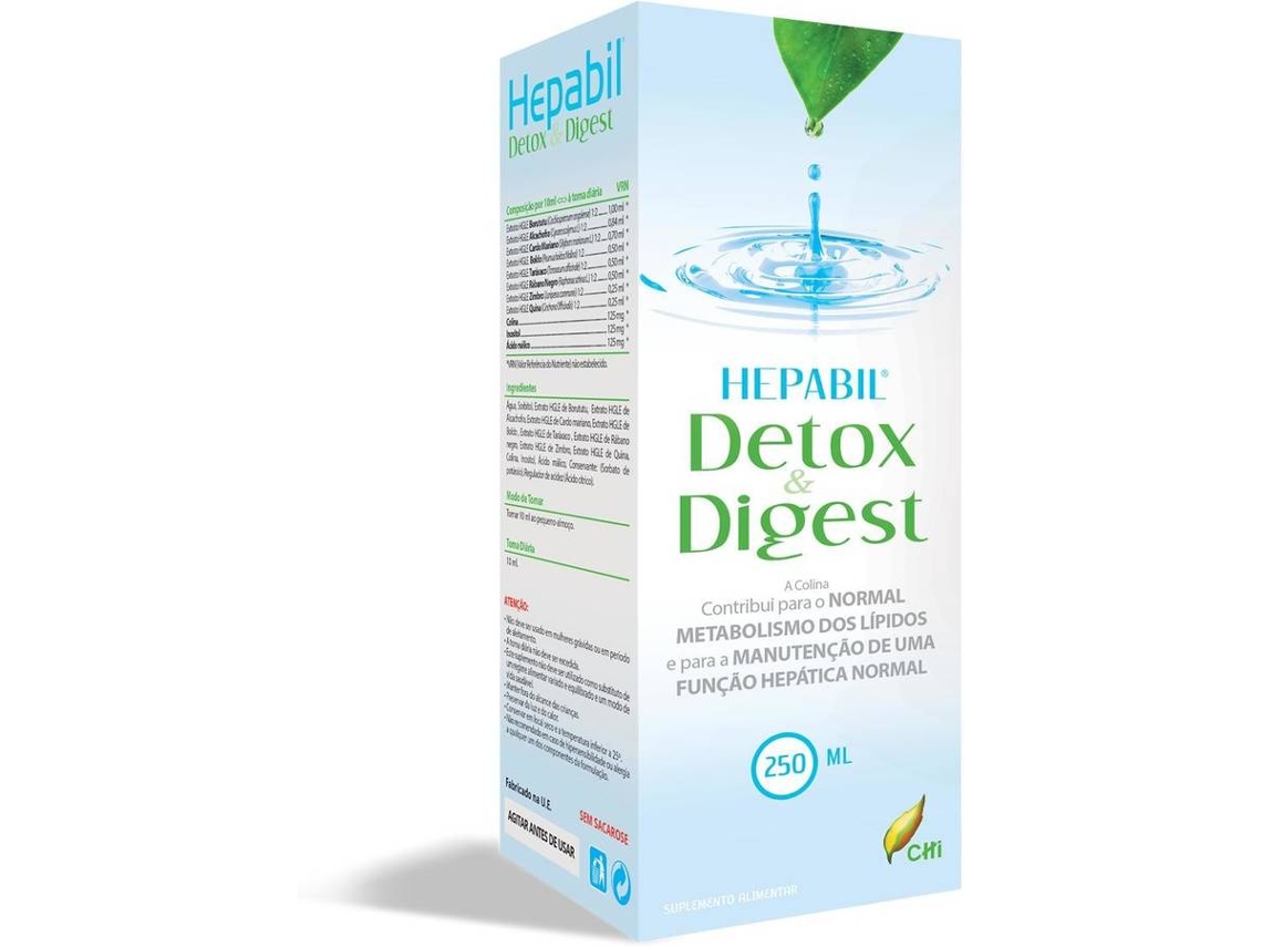 Suplemento Alimentar C.H.I. Hepabil Detox (250 ml) | Worten.pt