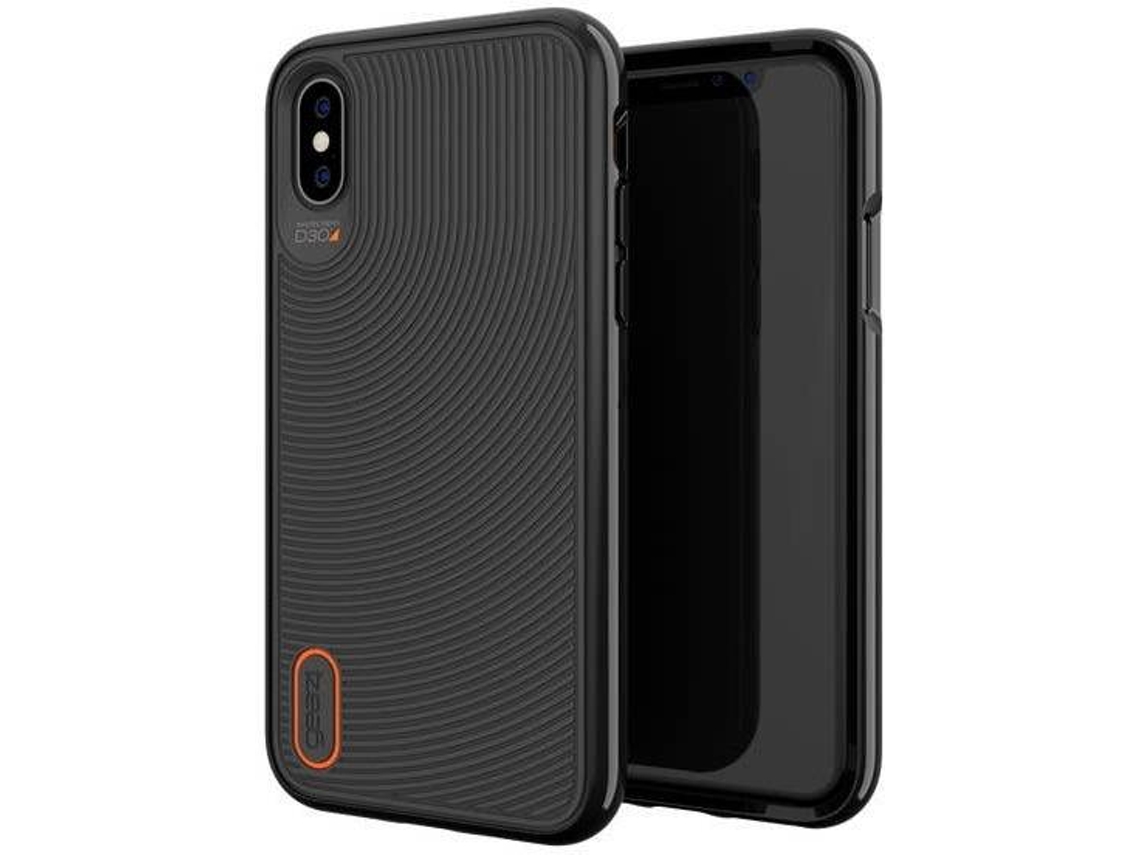Capa iPhone X/Xs GEAR4 Battersea Preto | Worten.pt