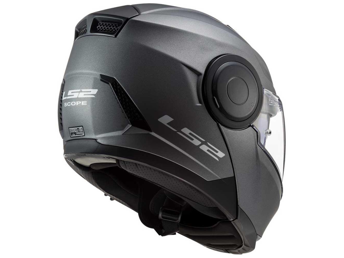 Capacete Modular LS2 FF902 Scope Solid Matt Titanium (Tam: S) | Worten.pt