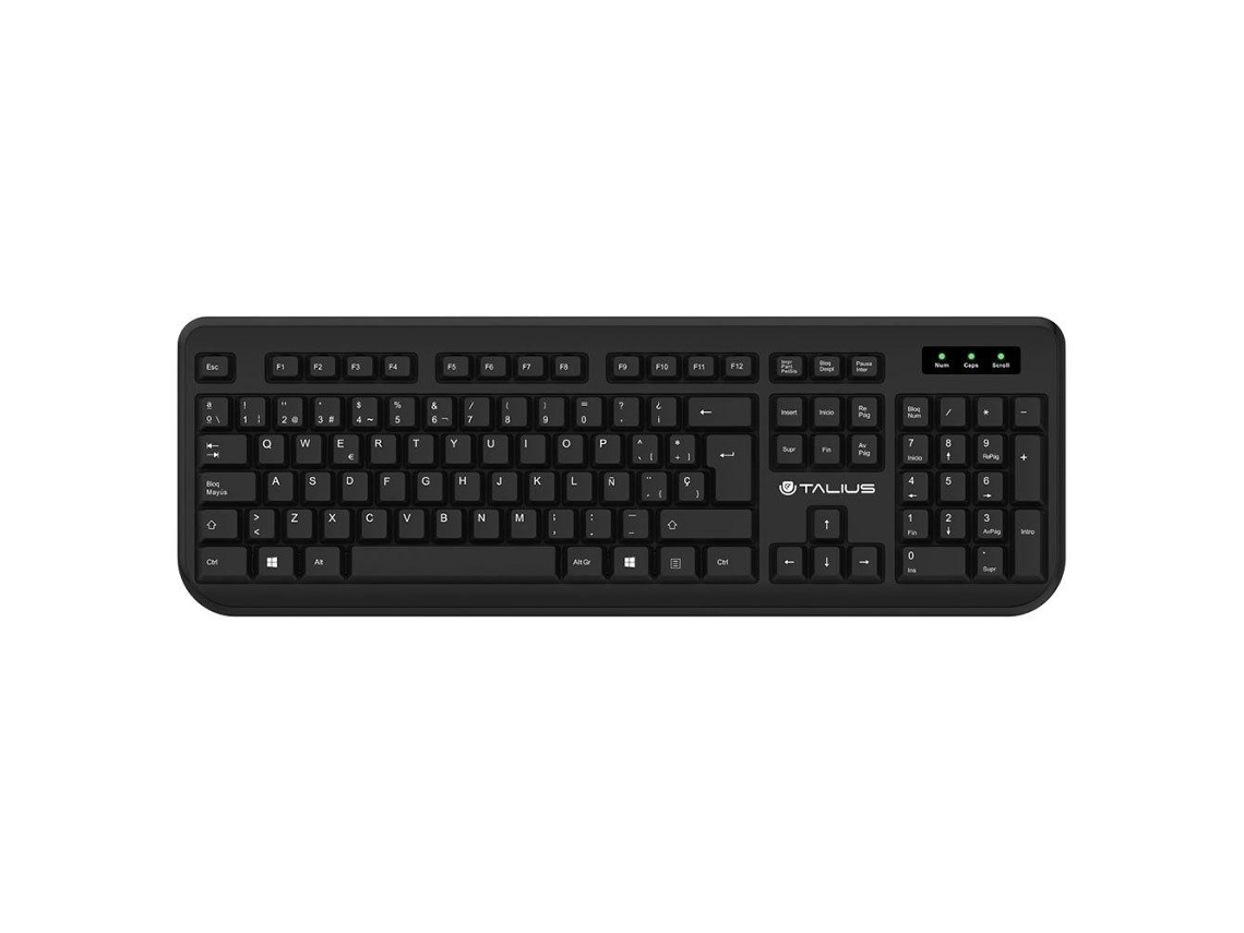 Talius Kb502 Teclado Usb Qwerty Espanhol Preto | Worten.pt
